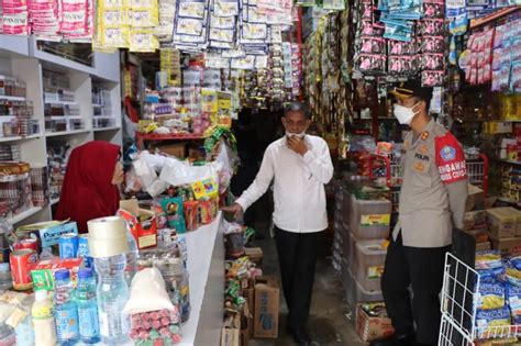 Cek Ketersediaan Minyak Goreng Kapolres Nagan Raya Sidak Pasar
