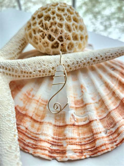 Pale Blue Sea Glass Pendant Light Blue Sea Glass Necklace Authentic Sea Glass Genuine Sea