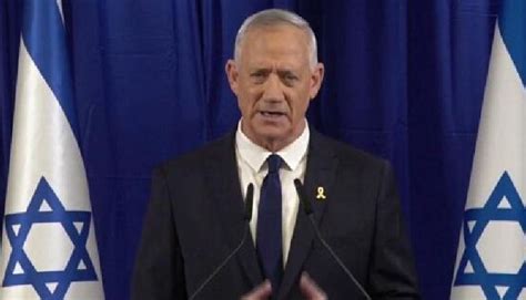 Israeli War Cabinet Minister Benny Gantz Resigns From Govt Calls For