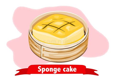Steamed Sponge Cake Stock Illustrations 164 Steamed Sponge Cake Stock