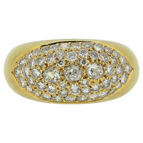 Antique Diamond Dome Rings 2293 For Sale At 1stdibs Dome Diamond Ring Gold Dome Ring With