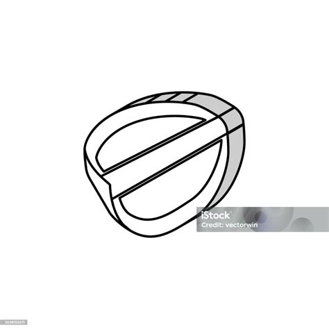 파인애플 하나 큰 슬라이스 아이소 메트릭 아이콘 벡터 일러스트 레이 션 0명에 대한 스톡 벡터 아트 및 기타 이미지 0명 과일 노랑 Istock