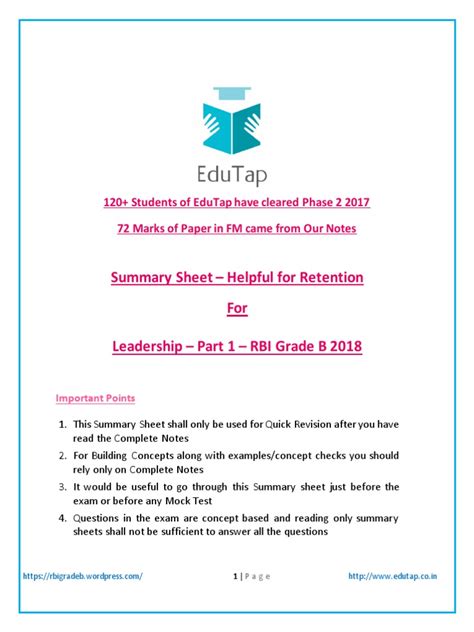 Leadership Part 1 1 Download Free Pdf Leadership Transformational