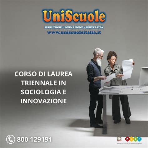 Corso Di Laurea Triennale In Sociologia E Innovazione L 40 Um