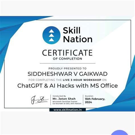 siddheshwar gaikwad posted on linkedin