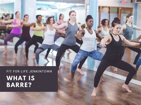 What Is Barre Fit For Life Jenkintown