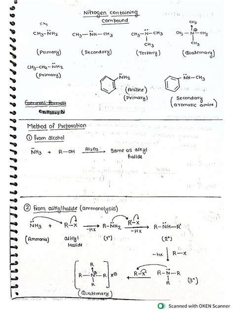 Nitrogen Containing Compound Pdf