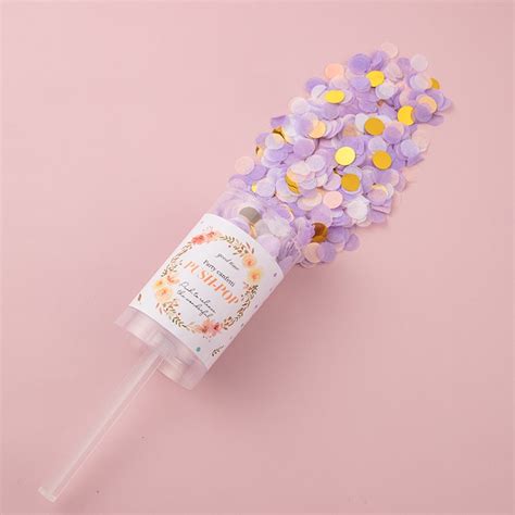 พลุกระดาษ Push Pop Paper Shoot พลุ เปเปอร์ชู้ต สำหรับปาร์ตี้เซอร์ไพรส์