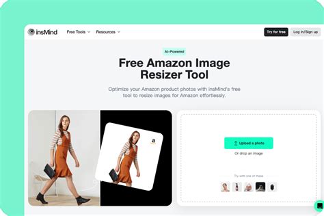 Free Online Amazon Image Resizer InsMind