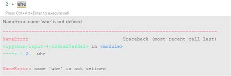 Difficulty Reading Error Message Text In New Notebook Output Rendering