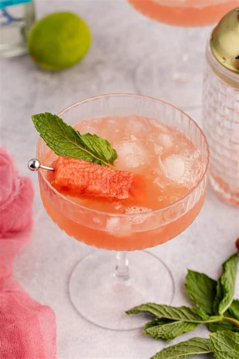 Watermelon Sour Cocktail My Rad Kitchen