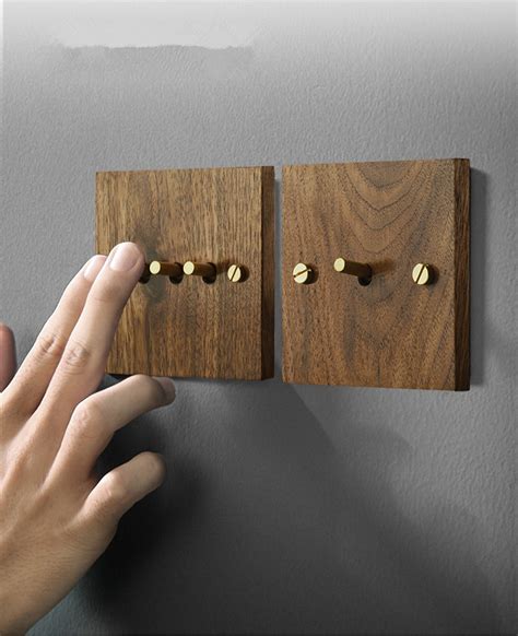 Wood Style Toggle Switch Light Switches