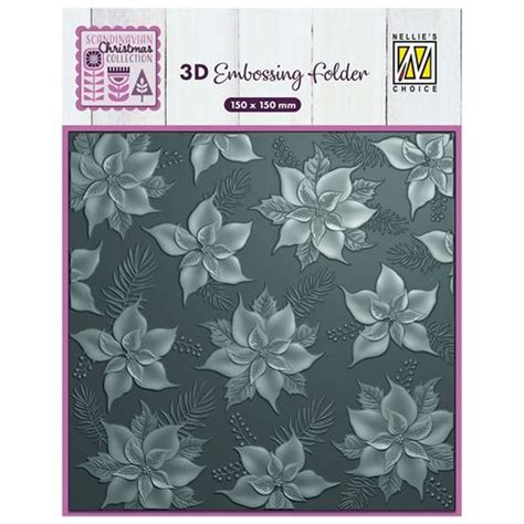 3d Embossing Folder Flower Corner1 Mondo Fai Da Te