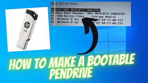 How To Make A Bootable Pendrive Bootable Pendrive Kaise Banaye YouTube