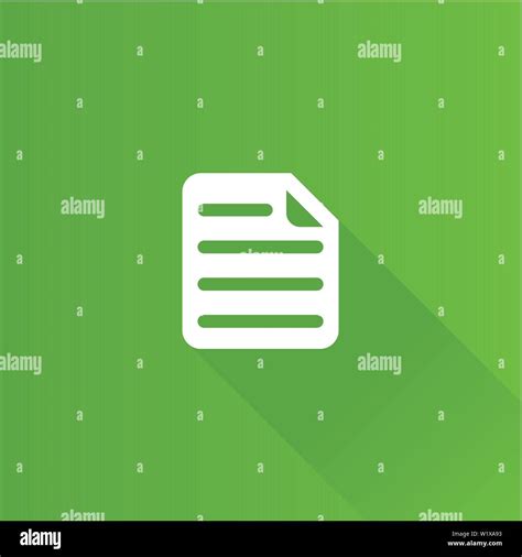 Text File Format Icon In Metro User Interface Color Style Document Computer Data File Stock