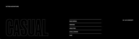 Console Game Ui Concepts Behance