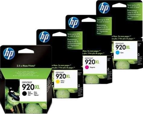 HP XL Four Pack Black Colors Ink Cartridge Set Black Yellow Cyan Magenta Buy Best Price