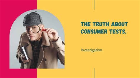 The Truth About Consumer Tests Techni Sens
