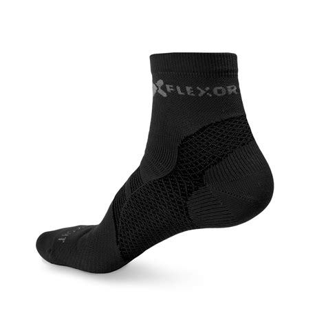 Calcetines Fascitis Plantar Color Negro Flexor