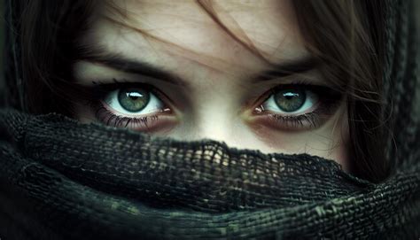 Premium Photo Terror In The Eyes Fear Of Death Woman