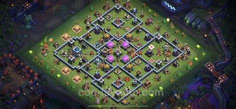 Gute Farm Base Rathaus Level 13 Link Hybrid Coc Clash Of Clans