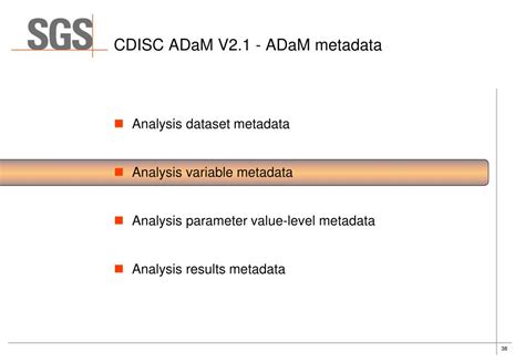 Ppt Cdisc Adam 21 Implementation A Challenging Next Step In The