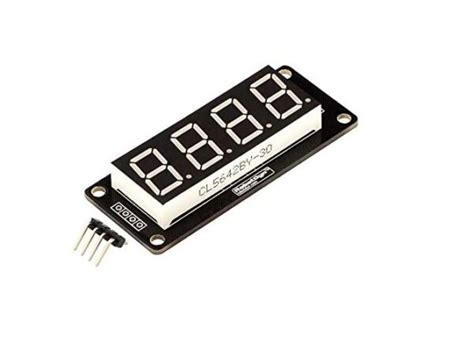 Led Display 7 Segments 056 I2c Module Rød Ardustoredk