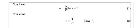 Math Mode Spacing And Alignment In Equations TeX LaTeX Stack Exchange
