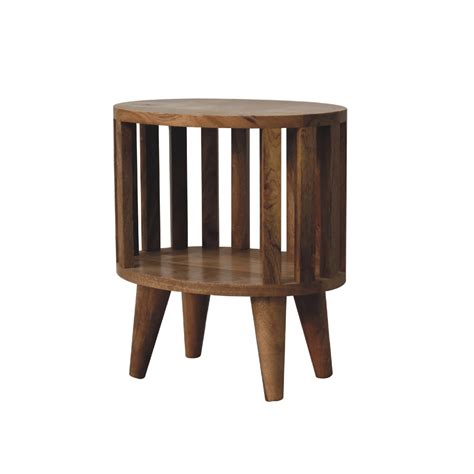 Amelia Wooden Bedside Table Home Chairs