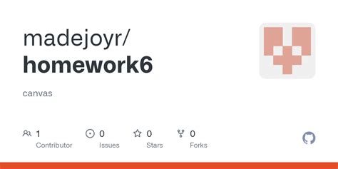 Github Madejoyr Homework Canvas
