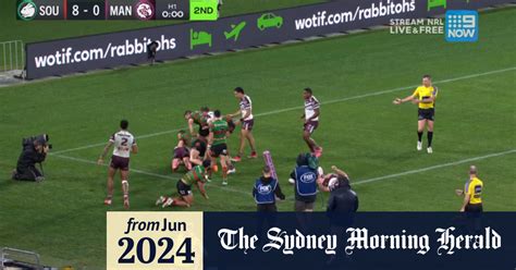 Video Nrl Highlights Rabbitohs V Sea Eagles Round 16