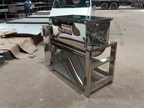 SS C Shape Namkeen Masala Mixer Machine For Mixing Capacity Kg At Rs Piece In Ahmedabad