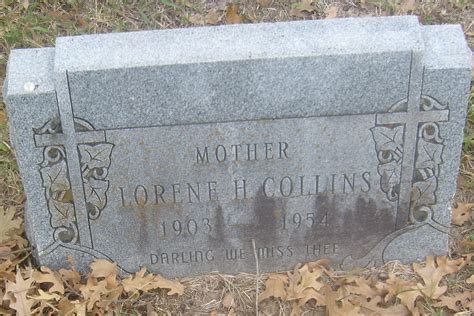 Lorene Harrison Collins 1903 1954 Find A Grave Memorial