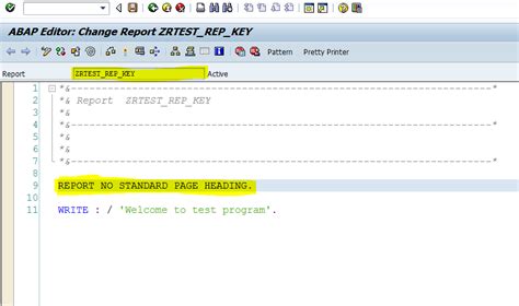 Wonders In Abap Editor Se38 Sap Online Guides