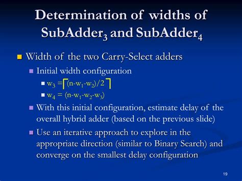 Ppt A Timing Driven Synthesis Approach Of A Fast Four Stage Hybrid Adder In Sum Of Products