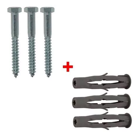 Kit Parafuso Sextavado Rosca Soberba Bucha Baiano Mm
