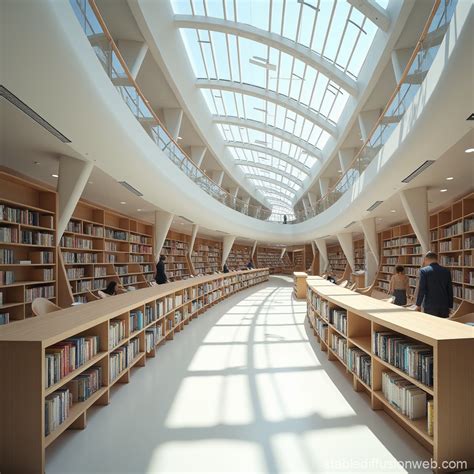 Norman Foster Public Library Project Stable Diffusion Online