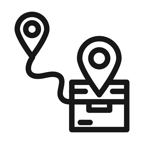 Entrega Servicio De Carga Logística Caja De Cartón Navegación Gps