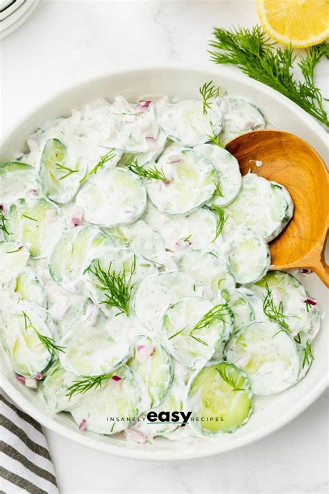 Polish Cucumber Salad Insanely Easy Recipes