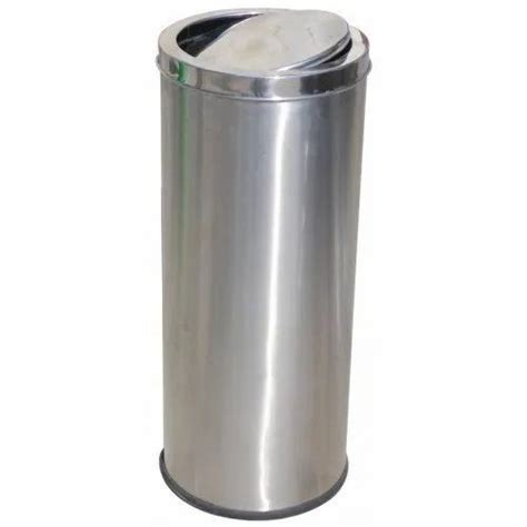 Stainless Steel SS Swing Dustbin At Rs 250 In New Delhi ID 22855582788