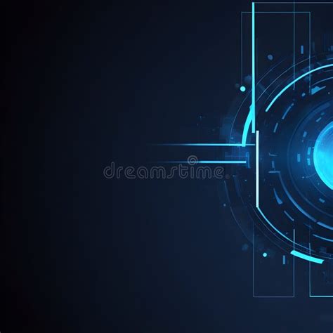 A Beautiful Illustration Of Background Of An Abstract Technology With A