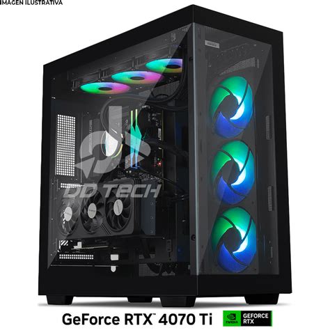Computadora Pride Gaming Raccoon Amd Ryzen 5 7600x Rtx 4070 Ti 32