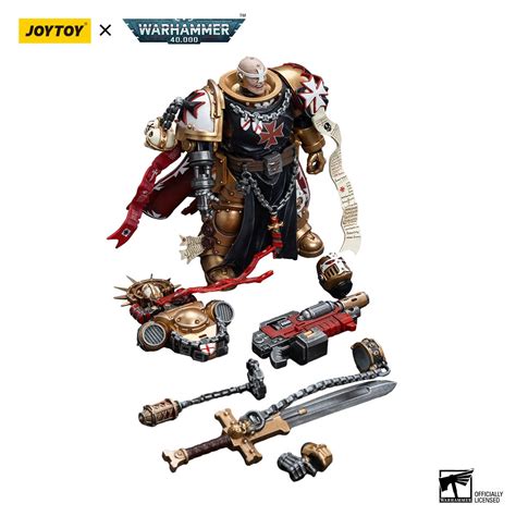 Joy Toy Warhammer 40 000 Black Templars High Marshal Helbrecht 1 18