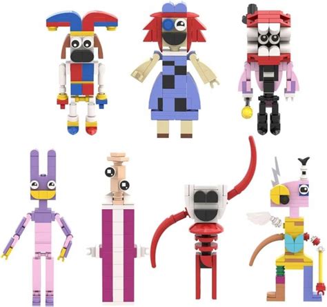 KLOCKI AMAZING DIGITAL CIRCUS POMNI JAX RAGATHA CAINE KINGER FIGURKA