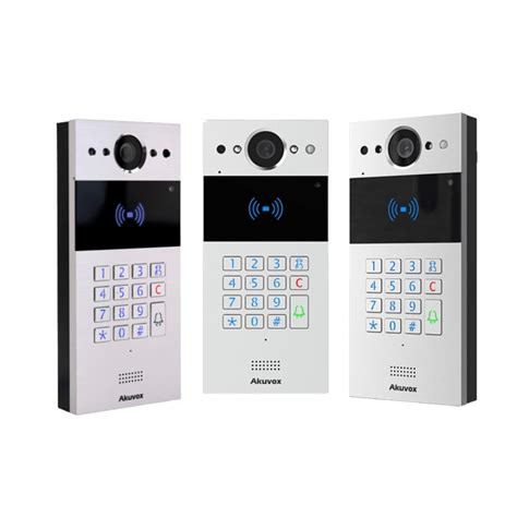akuvox r20k ip intercom keypad video and reader securetronics