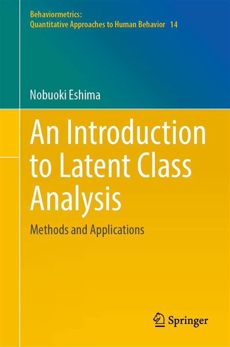 an introduction to latent class analysis methods and applications pdf epub version