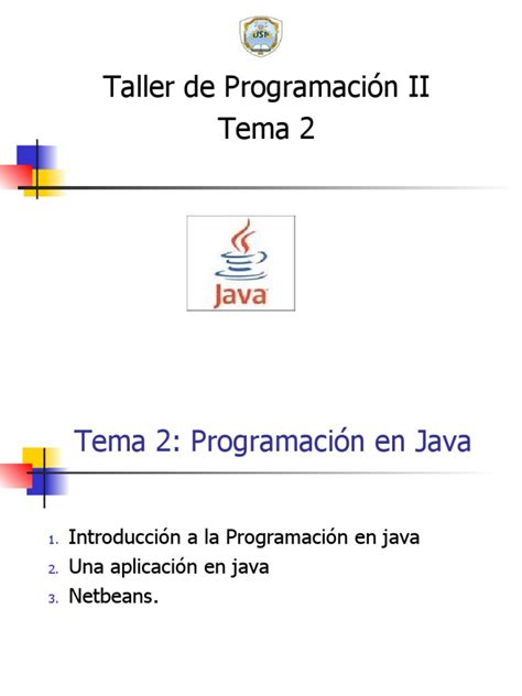 taller2 tema2 pdf java lenguaje de programación ingeniería