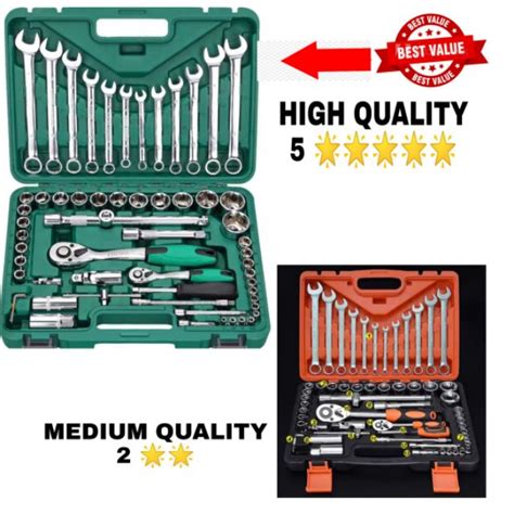 [ Ready Stock ] Heavy Duty Set Spanar Vanadium Chrome Shopee Malaysia