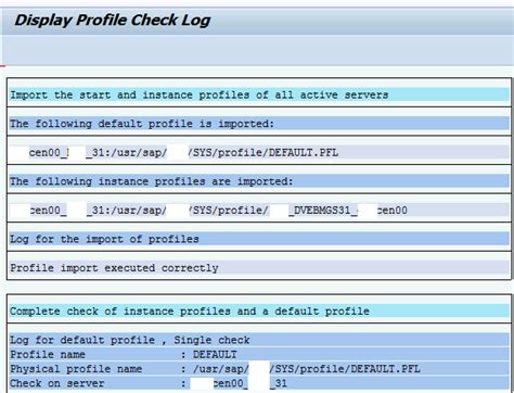SAP Basis Tutorials How To Import SAP Profiles As Part Of Post Installation Post Refresh Steps