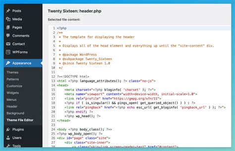 How To Edit Html From Body In Wordpress Theme My Blog